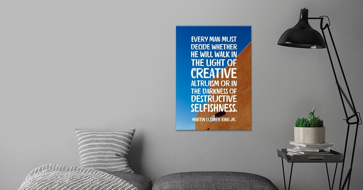 'Creative Altruism' Poster by Naui Art | Displate