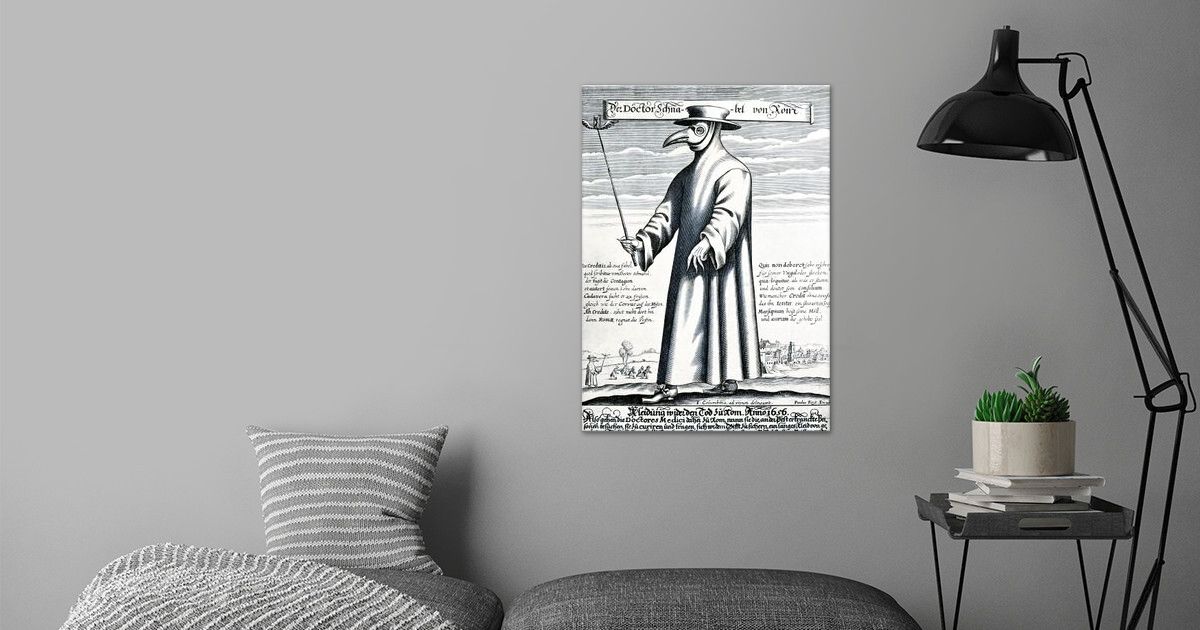 'Doctor Schnabel ' Poster by tony4urban | Displate