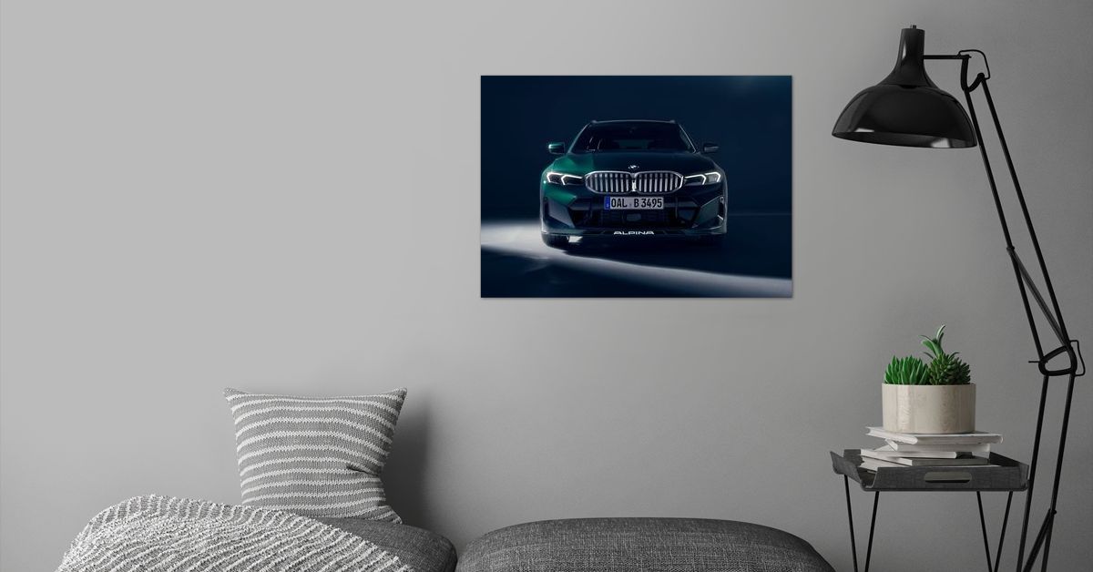 'alpina b3 touring' Poster by El Object | Displate