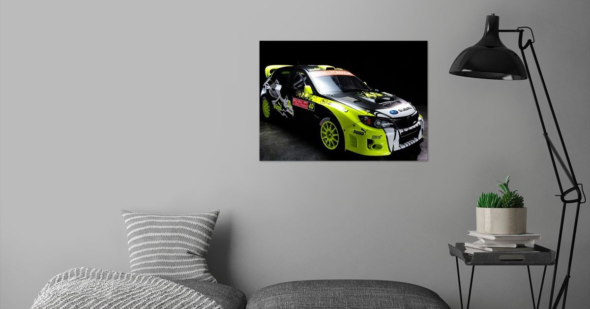 'subaru world rally' Poster by Sport Cars | Displate