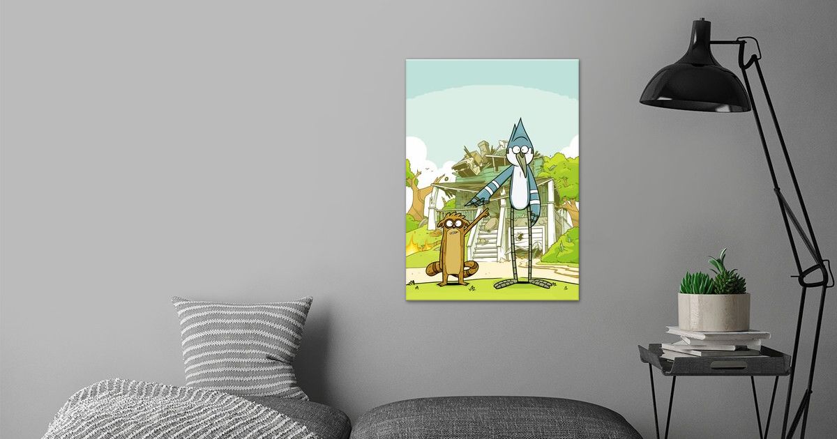 'Team Regular show' Poster by Leonardo Djuminnic | Displate