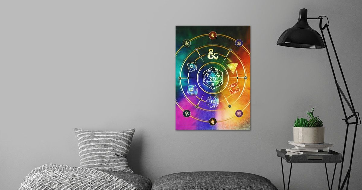'Psychic Damage' Poster by Dungeons and Dragons | Displate