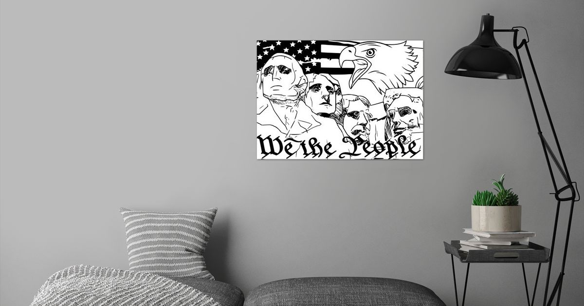 'We The People' Poster by MintInvestmentsLLC | Displate