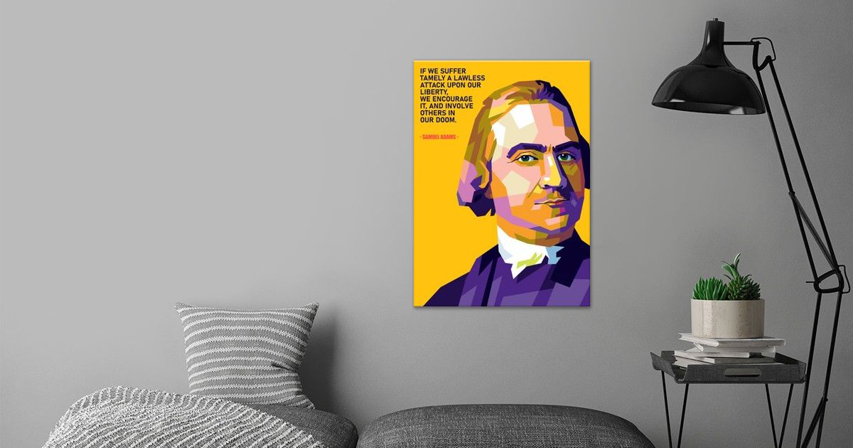 'SAMUEL ADAMS' Poster by Erick Sato | Displate