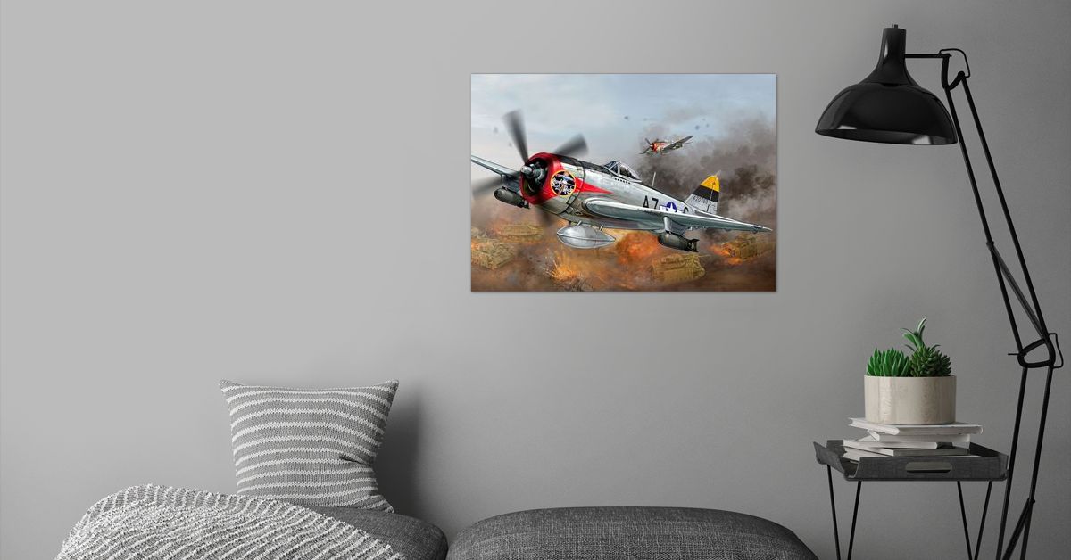 'Plane' Poster by One Piece Top Gun | Displate