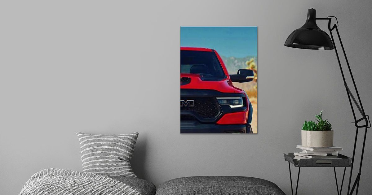 'Ram TRX' Poster by vibes design | Displate