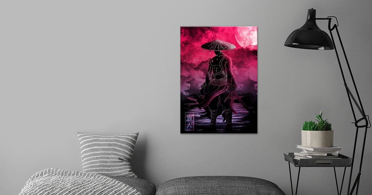 'Soul of the Ronin' Poster by Donnie | Displate