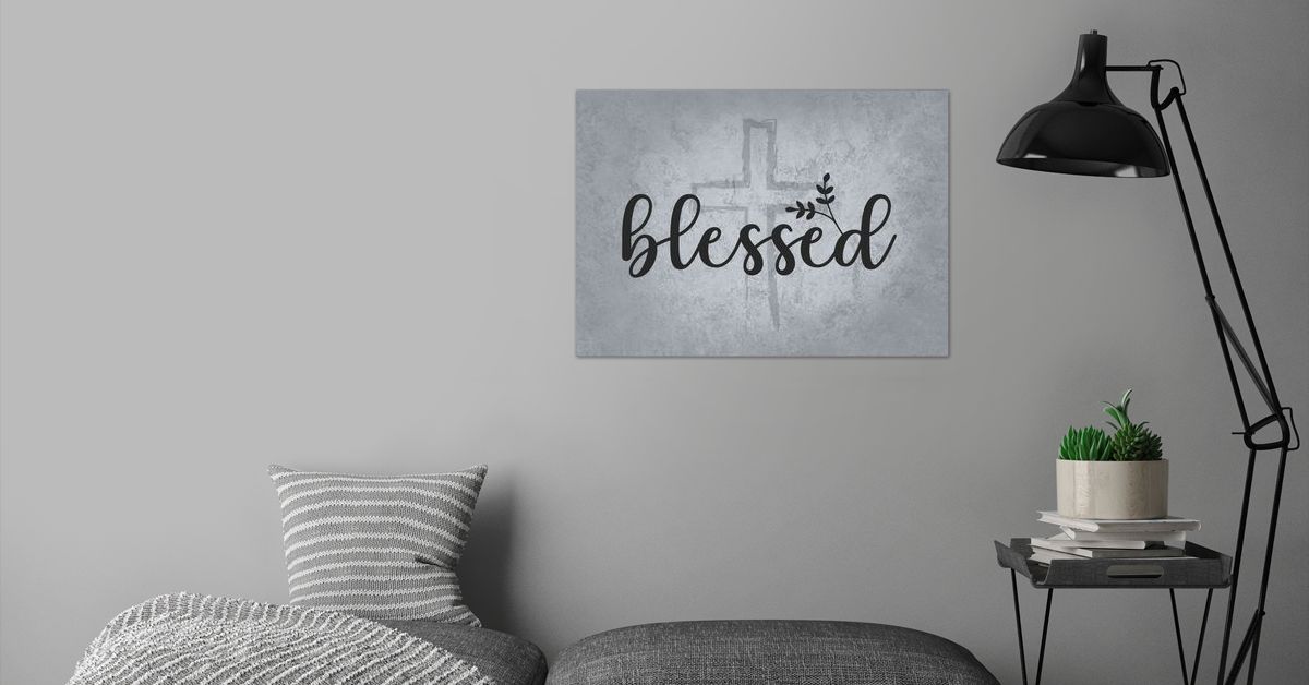 'Blessed' Poster by GOHAN | Displate