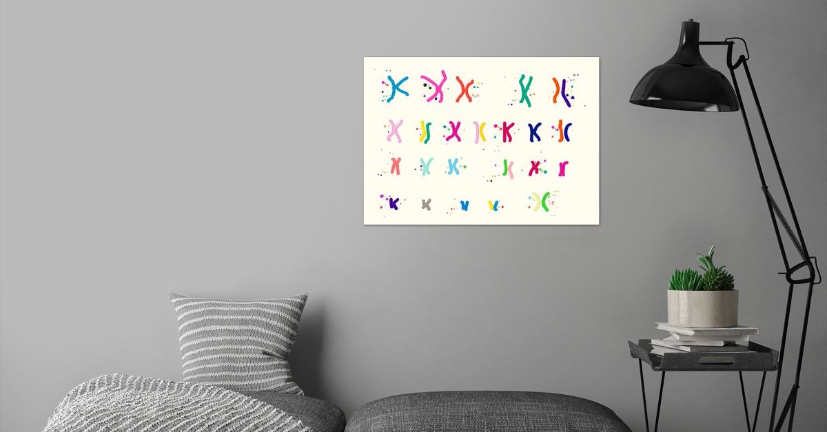 'Female Chromosome' Poster by Dutton Jerrell | Displate