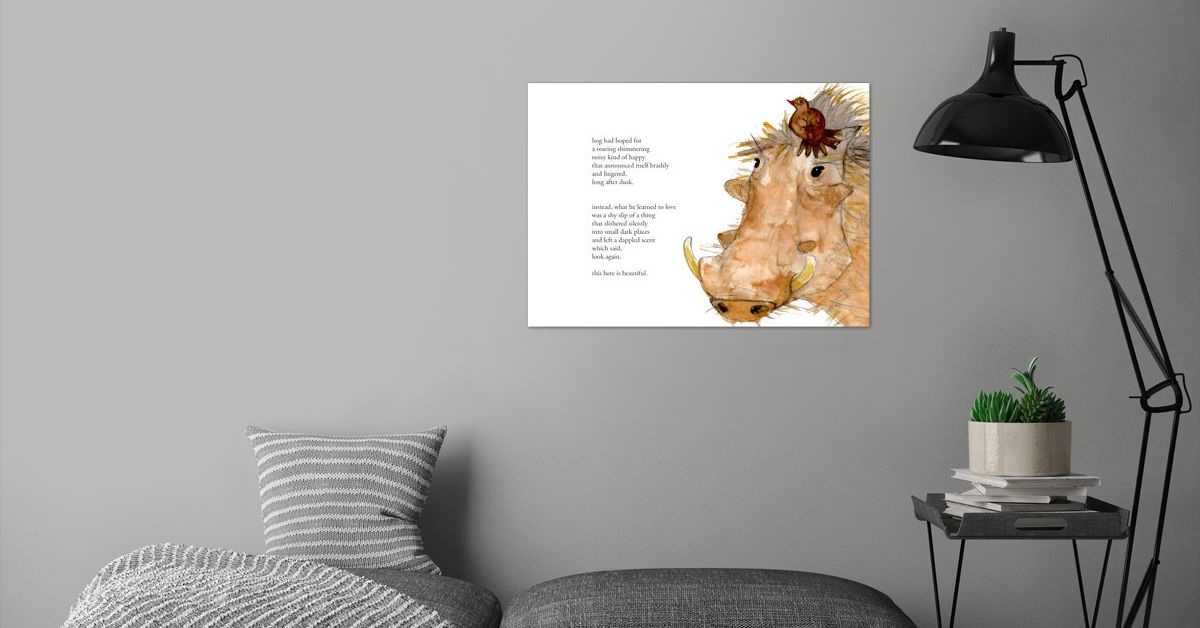 'Hog' Poster by Zeppelin Moon | Displate