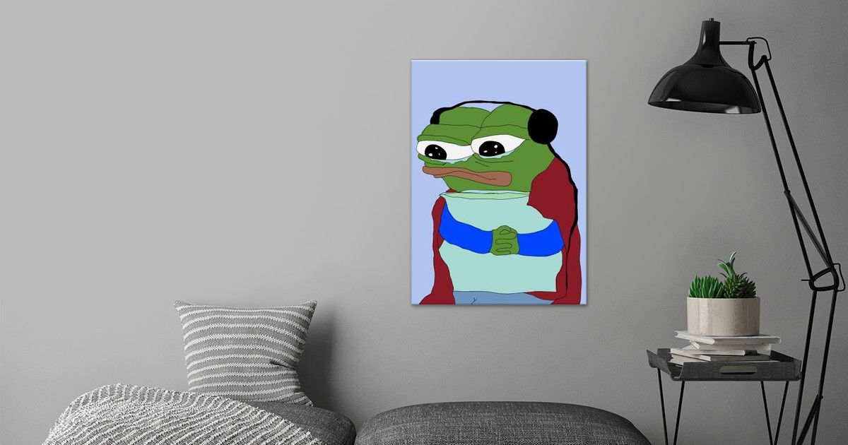 'pepe and music' Poster by az zahra | Displate