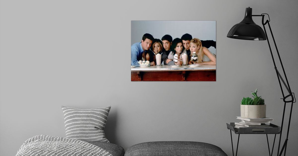 'Milkshakes' Poster by Friends | Displate