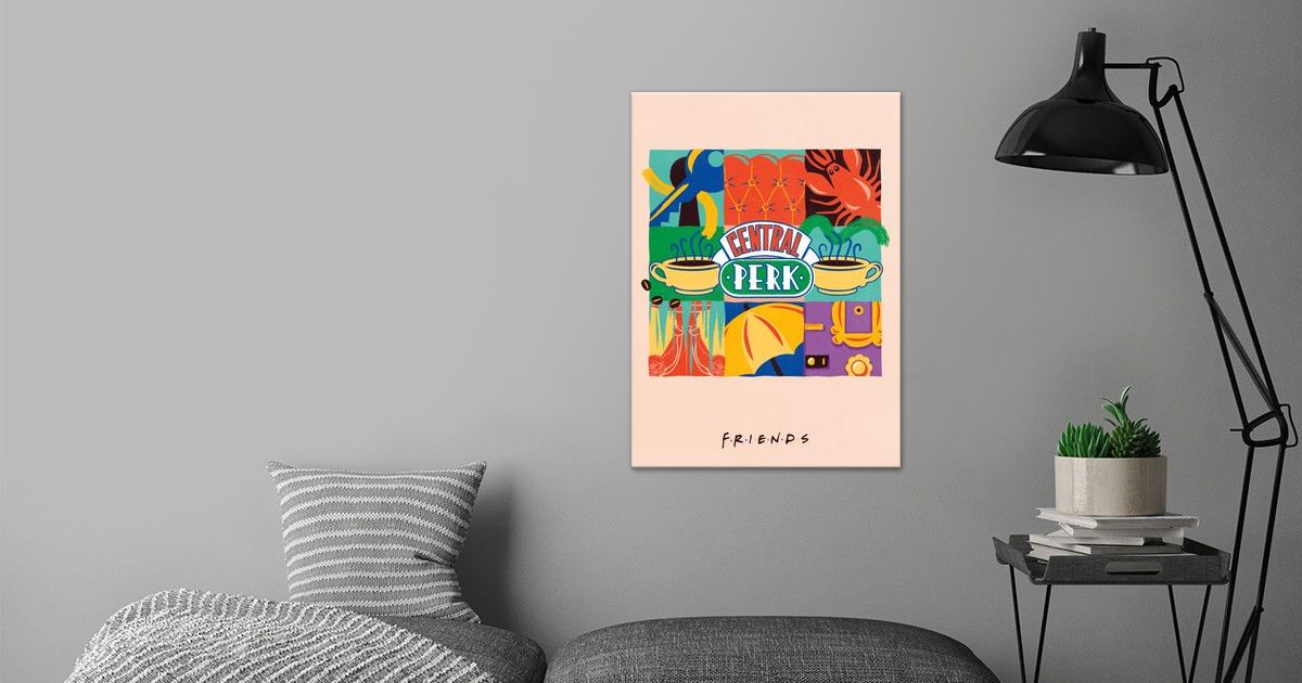 'Central Perk' Poster by Friends | Displate
