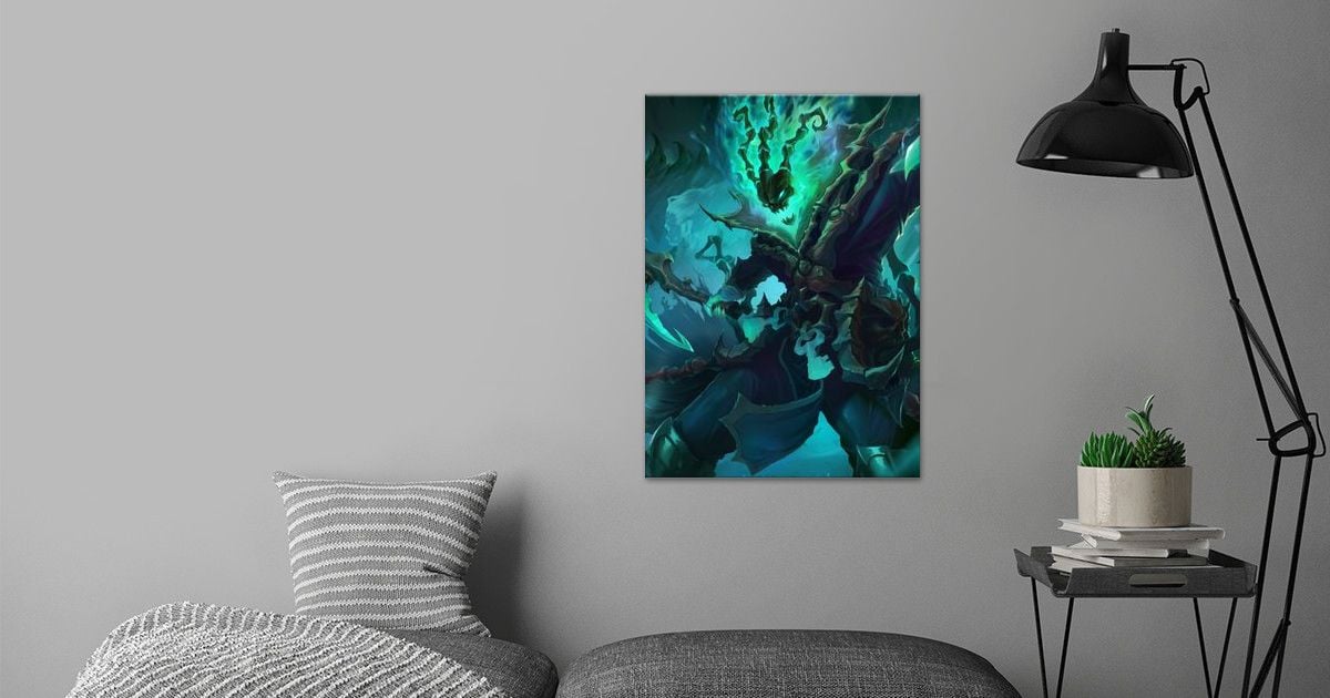 'Thresh Vertical' Poster by League of Legends | Displate