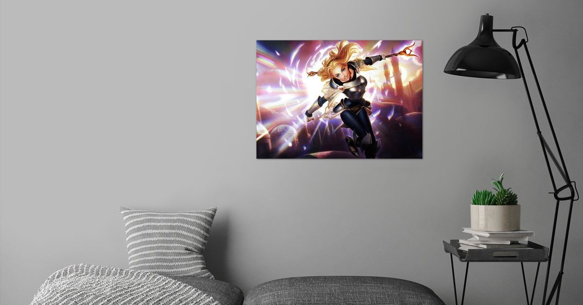 'Lux Horizontal' Poster by League of Legends | Displate