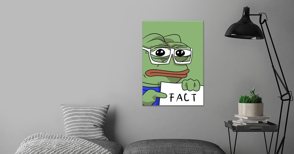 'fact pepe' Poster by hafis ardiansyah | Displate