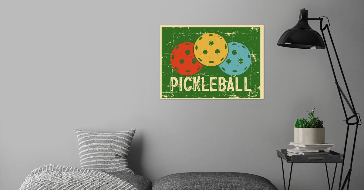 'Pickleball ' Poster by XandYart | Displate
