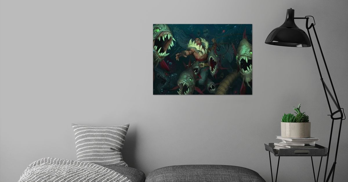 'Bloodharbor Ripper h' Poster by League of Legends | Displate
