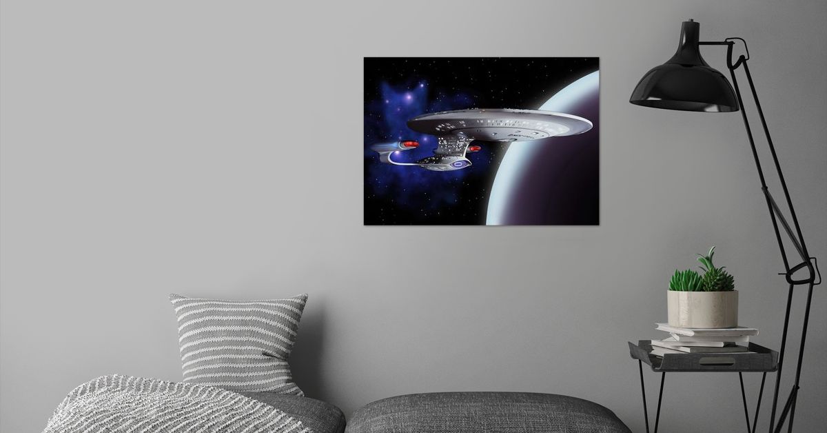 'Enterprise Ship' Poster by Star Trek | Displate