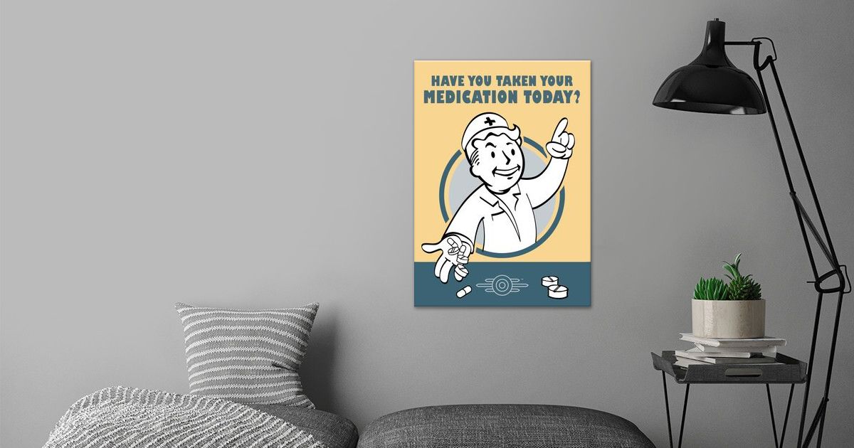 'Medication' Poster by Fallout | Displate