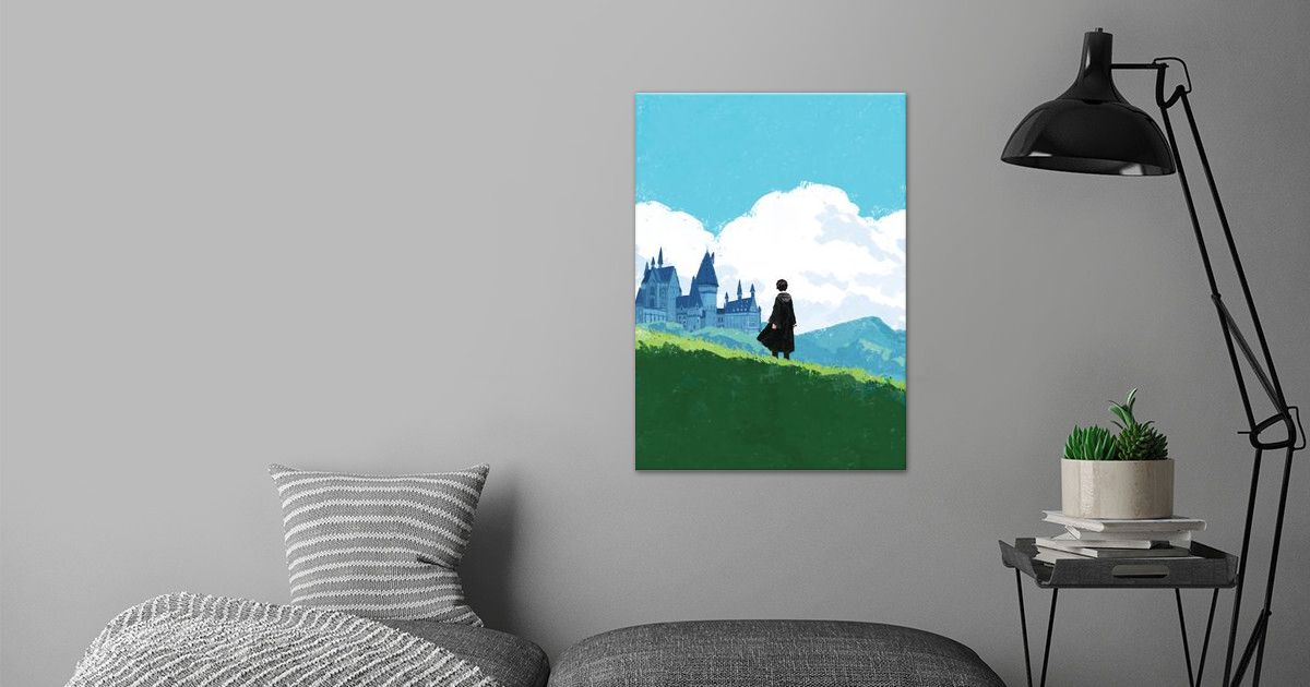 'Harry and Hogwarts' Poster by Wizarding World | Displate