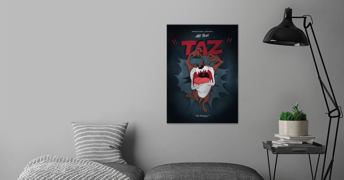 'Taz' Poster by Looney Tunes | Displate