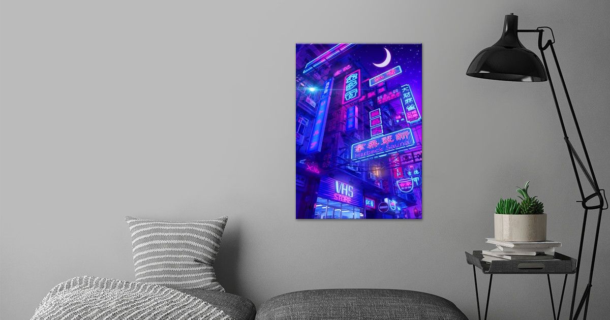 'VHS Video Store' Poster by Andy Harbeck | Displate