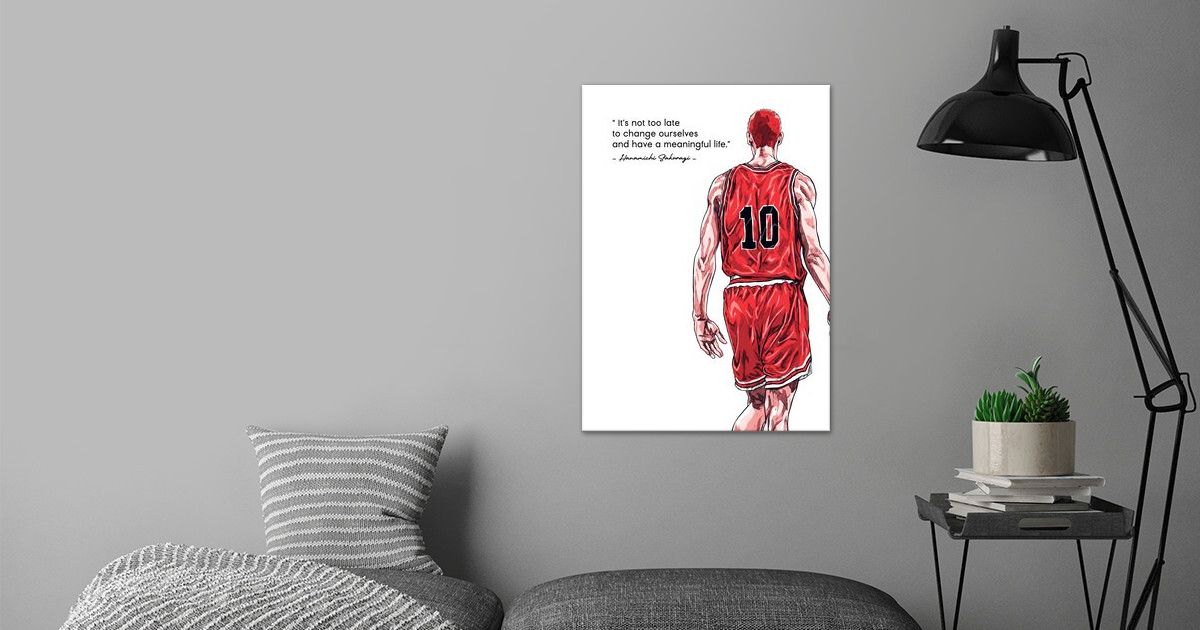 'Hanamichi Sakuragi Quotes' Poster by Erwan Felani | Displate
