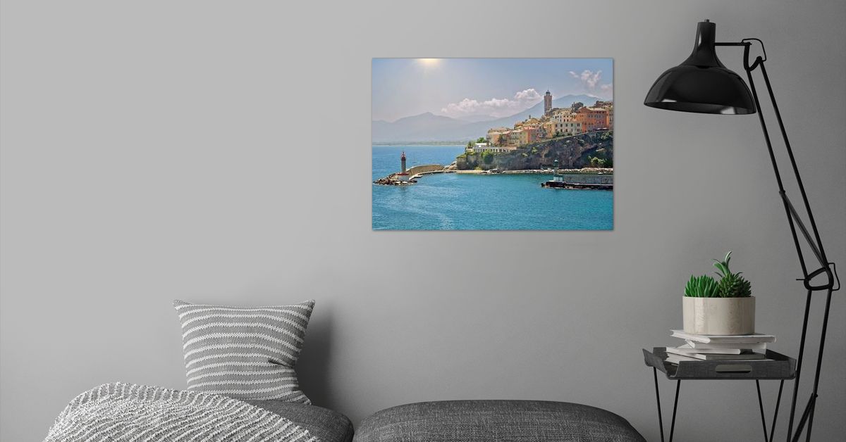 'Bastia Corsica France' Poster by Max Ronn | Displate