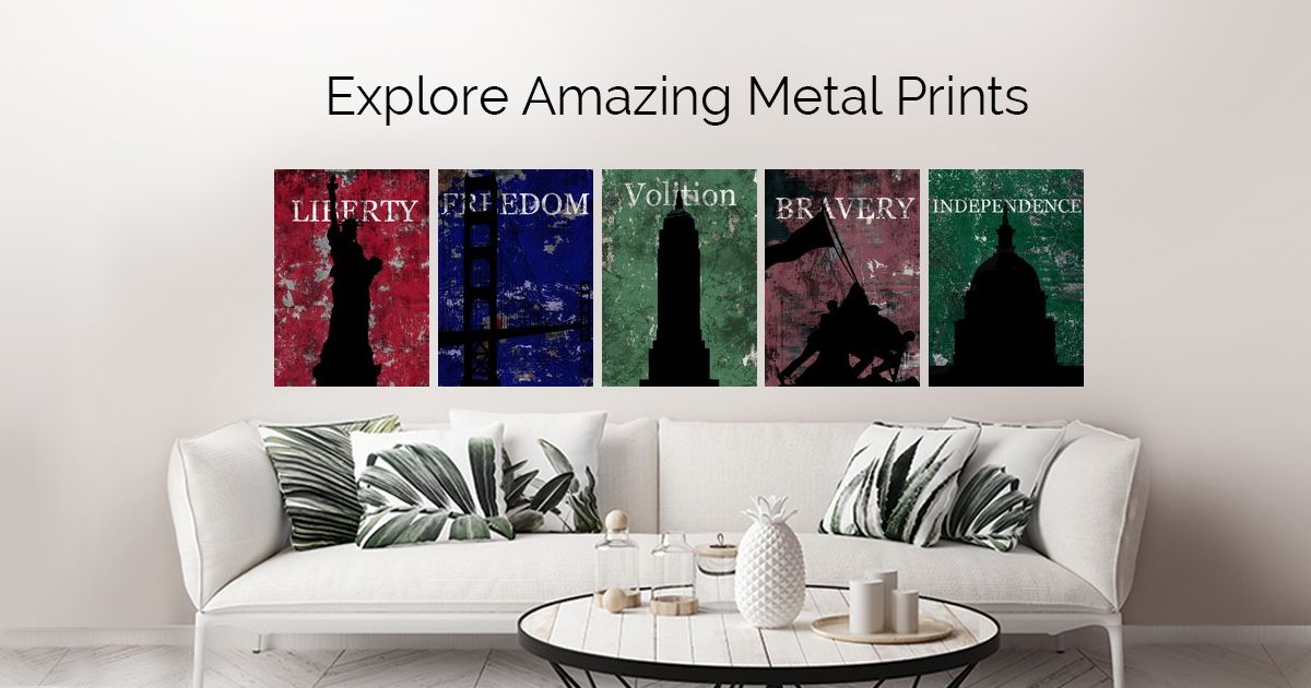 'American Landmarks' Posters | Julius A | Displate