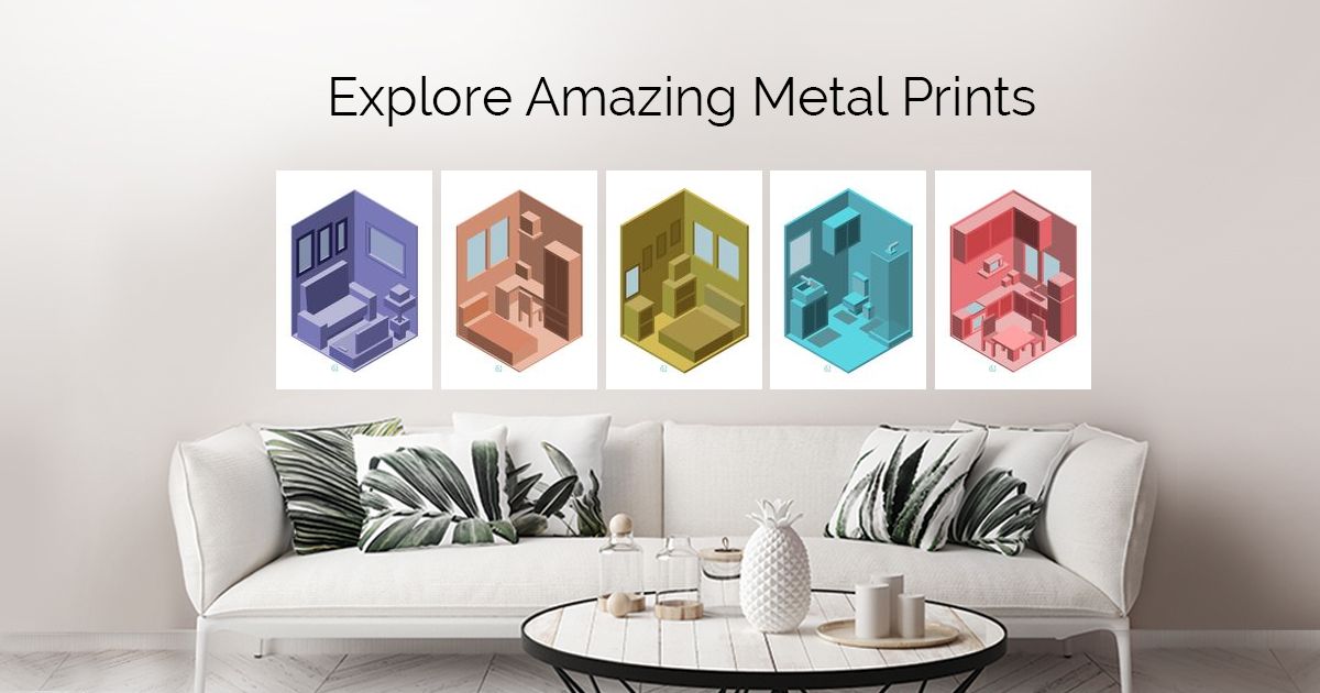 'Isometric Rooms' Posters | Verissimo | Displate