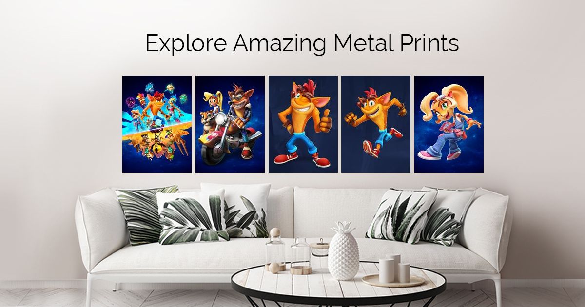 'Key Arts' Posters | Crash Bandicoot | Displate 'Key Arts' Posters | Crash Bandicoot | Displate