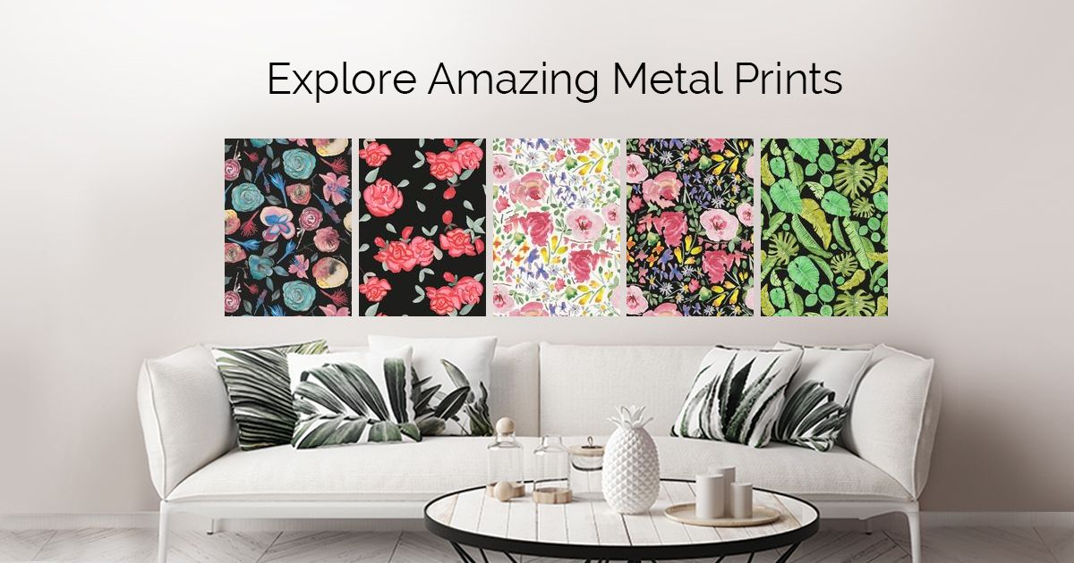 'Watercolor Floral' Posters | Gulsen Gunel | Displate