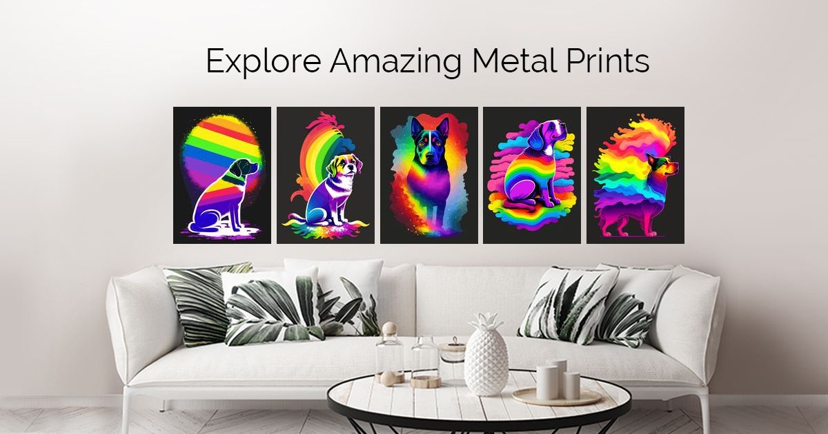 'Rainbow Dog' Posters | Arthur Yosh | Displate