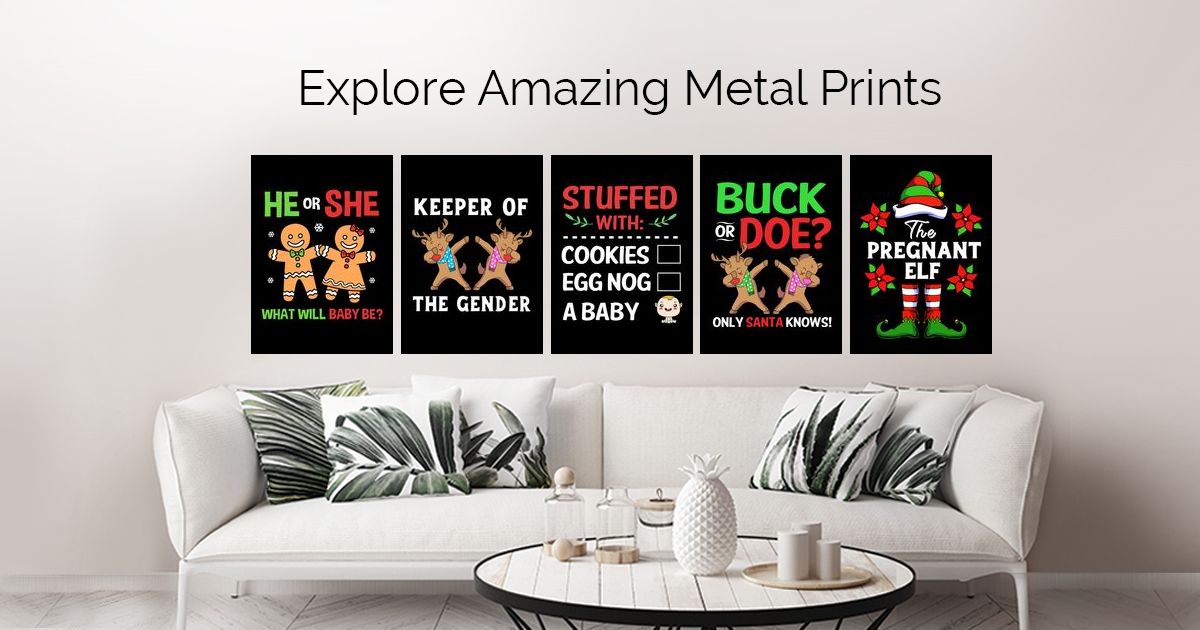 'Christmas Gender Reveal' Posters | FunnyGifts | Displate