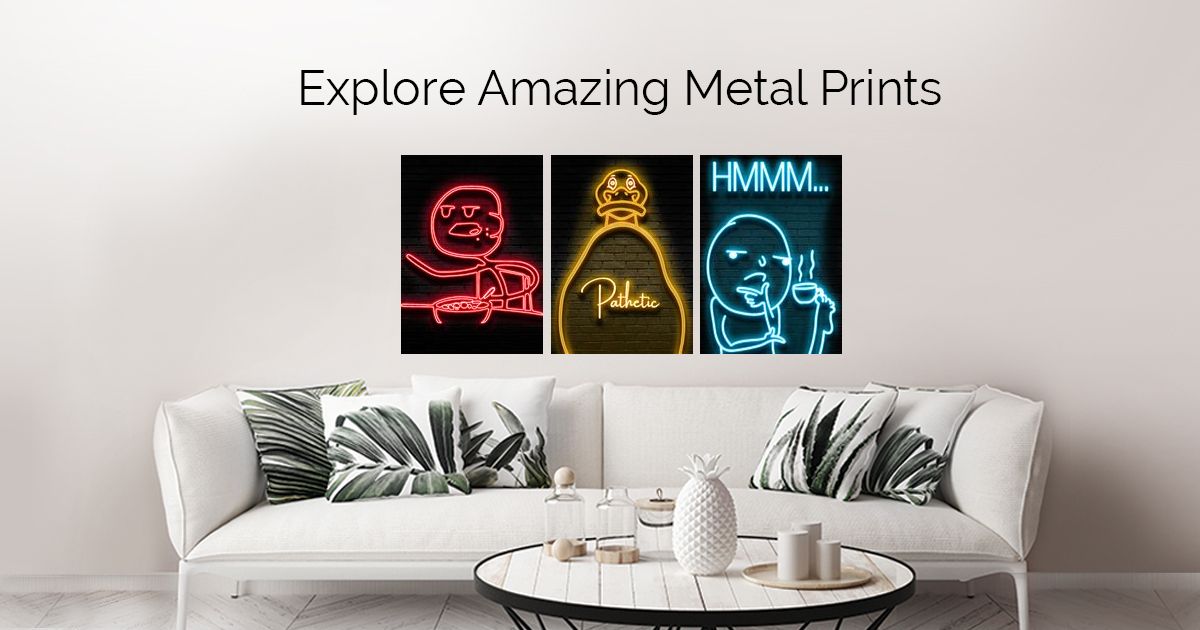 'Funny Meme Neon' Posters | Neon Poster | Displate