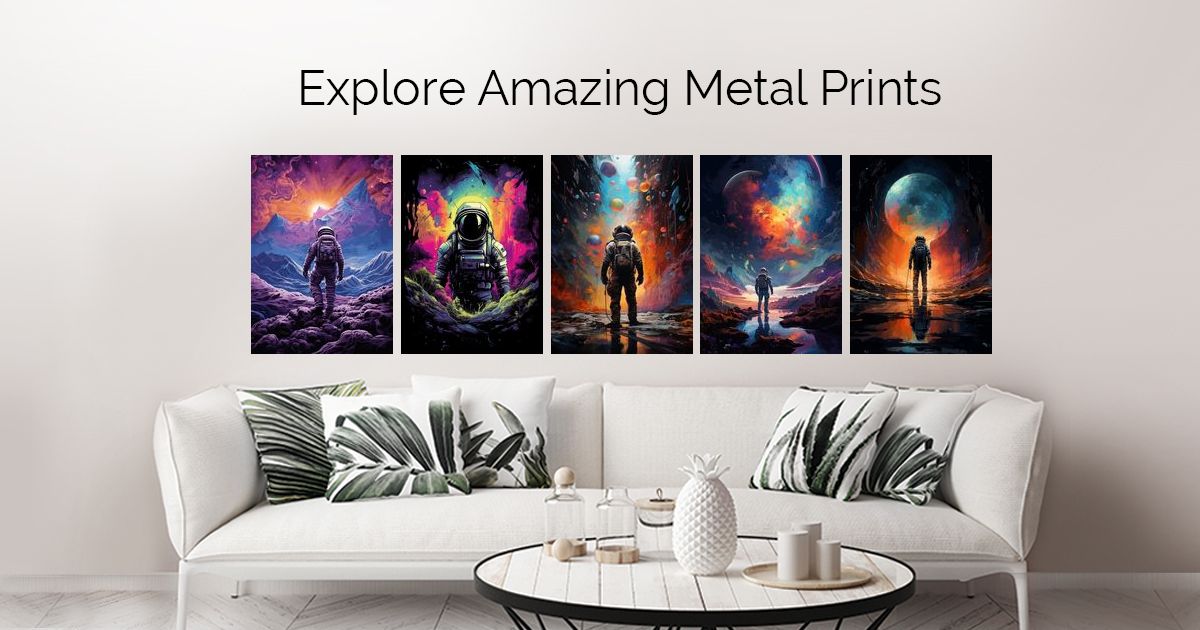 'Modern Spaceman' Posters | Anziehend | Displate