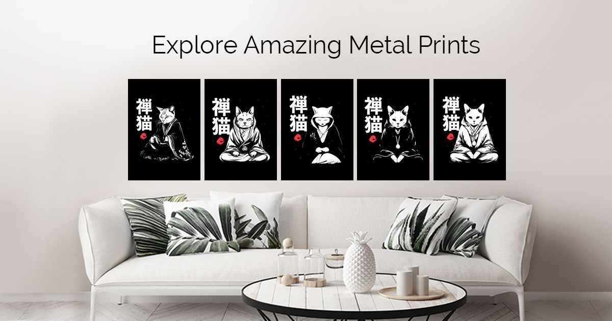 'Japanese Zen Cats' Posters | LVTFCO | Displate