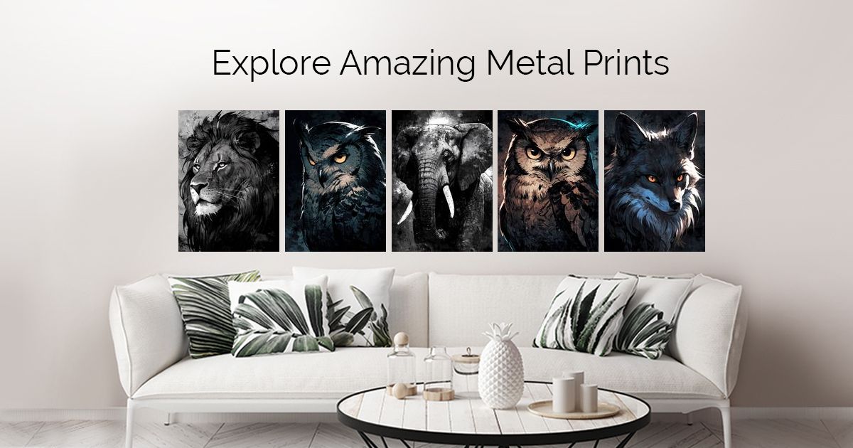 'Animals In The Art Of Dark' Posters | Shamoon Ibrahim Rasheed | Displate