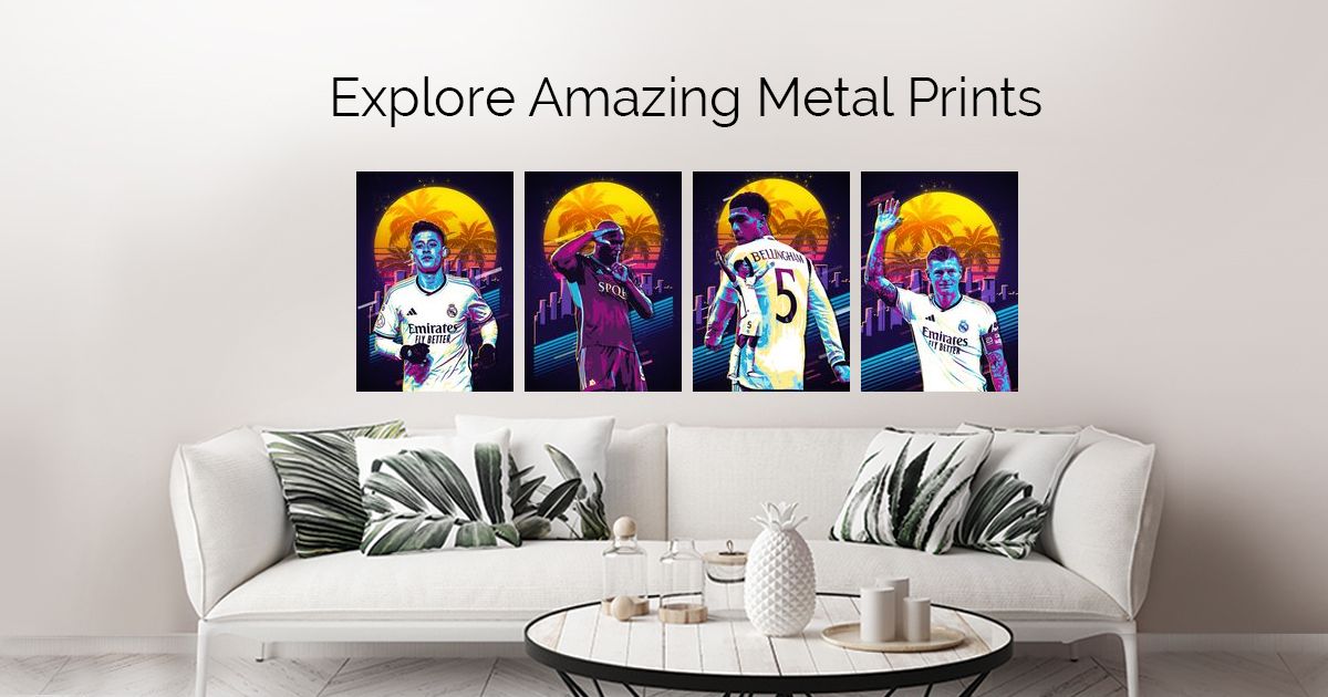 'Retro Neon Poster' Posters | Artistic Aura Special Art Posters | Displate