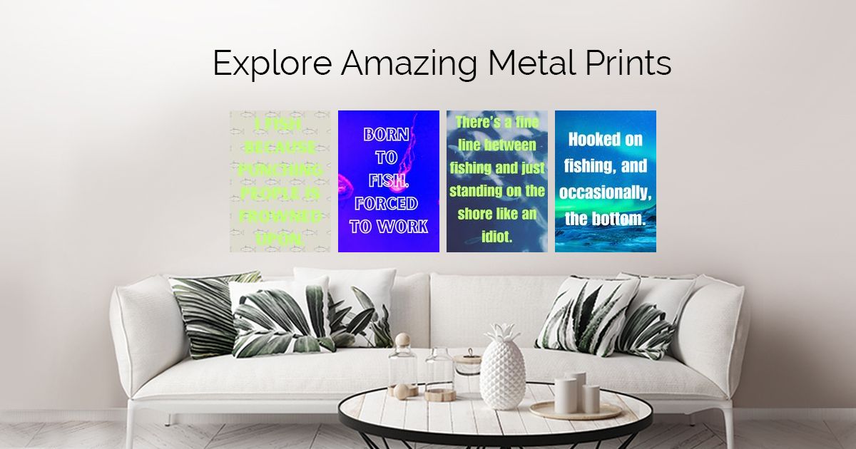 'Funny Quote Fishing' Posters | iman art | Displate