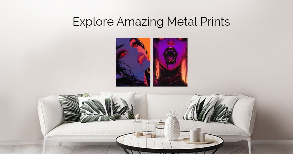 'Neon Vampires Vol2' Posters | MelancholyMachinations | Displate