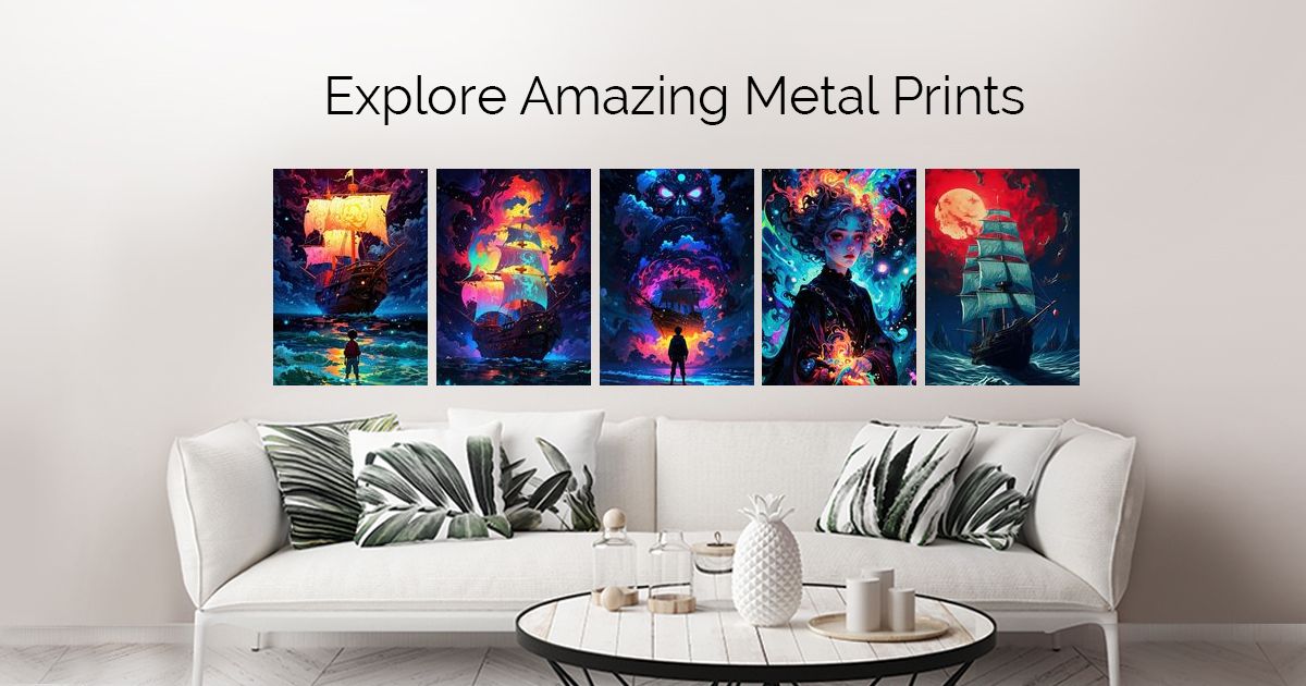 'Pirate Ship Landscape' Posters | Mollie Knapp | Displate