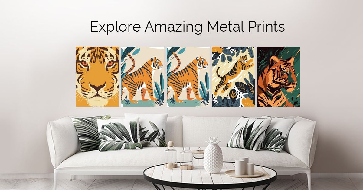 'Tiger' Posters | Clinton Ward | Displate